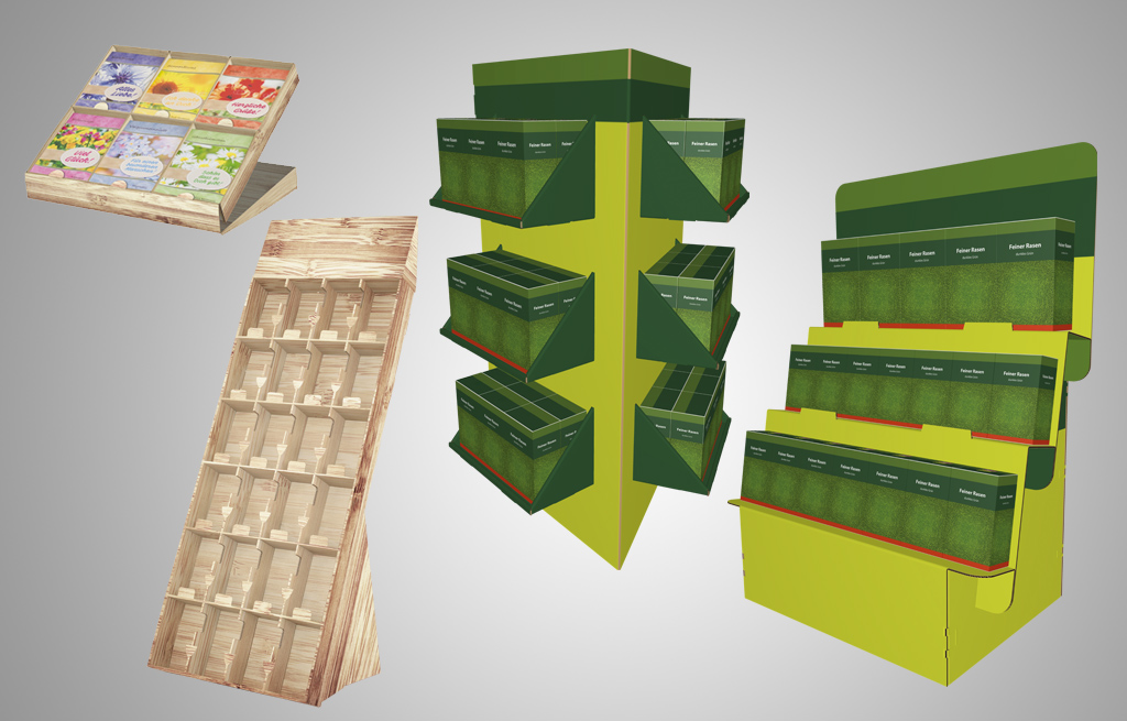 TEKwest Graspapier Display Kartonagen Verpackung Graspapier TEKwest ...